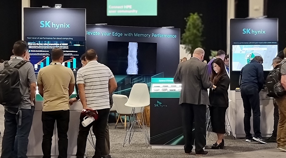 SK하이닉스, ‘HPE 디스커버 2023’에서 데이터센터향 메모리 솔루션 공개 – SK hynix Newsroom