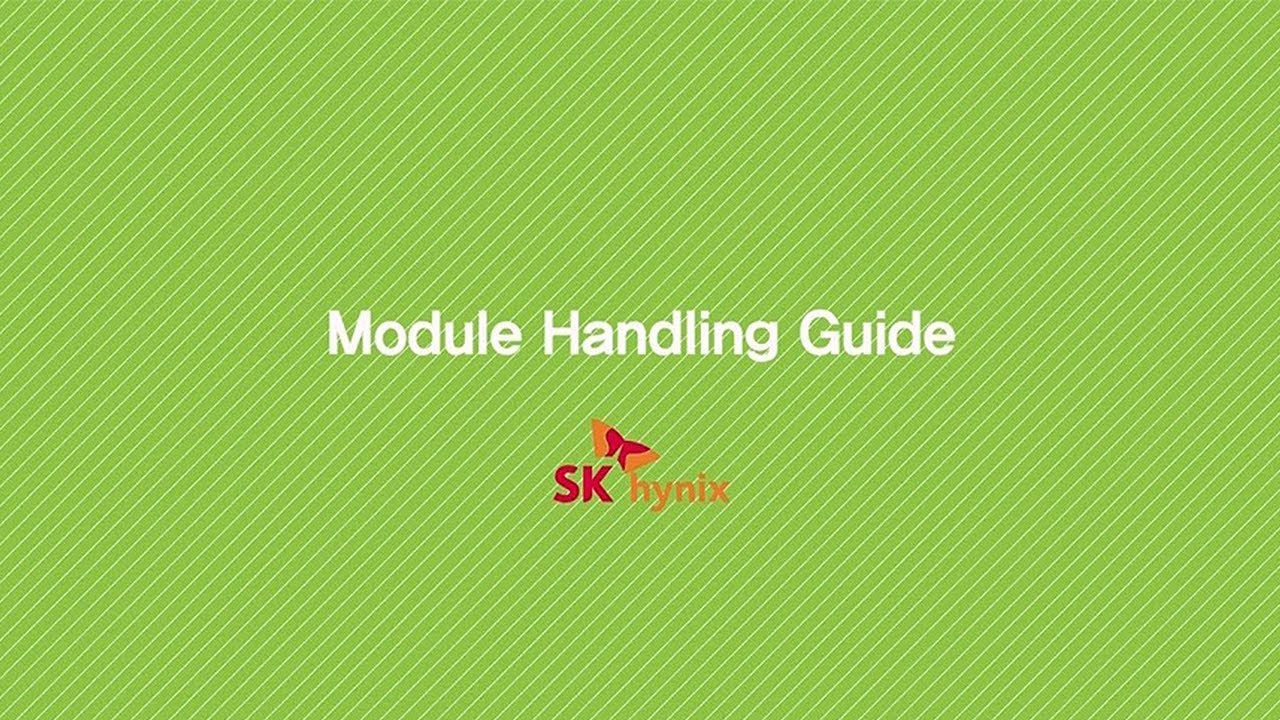 [Module Handling Guide] English Ver. – SK hynix Newsroom