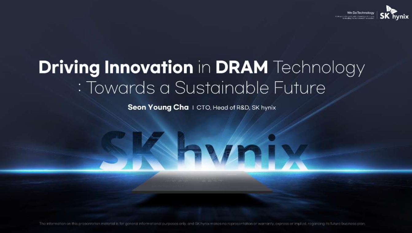 SK하이닉스, IEEE VLSI 2025에서 D램 미래 기술 로드맵 발표 – SK hynix Newsroom
