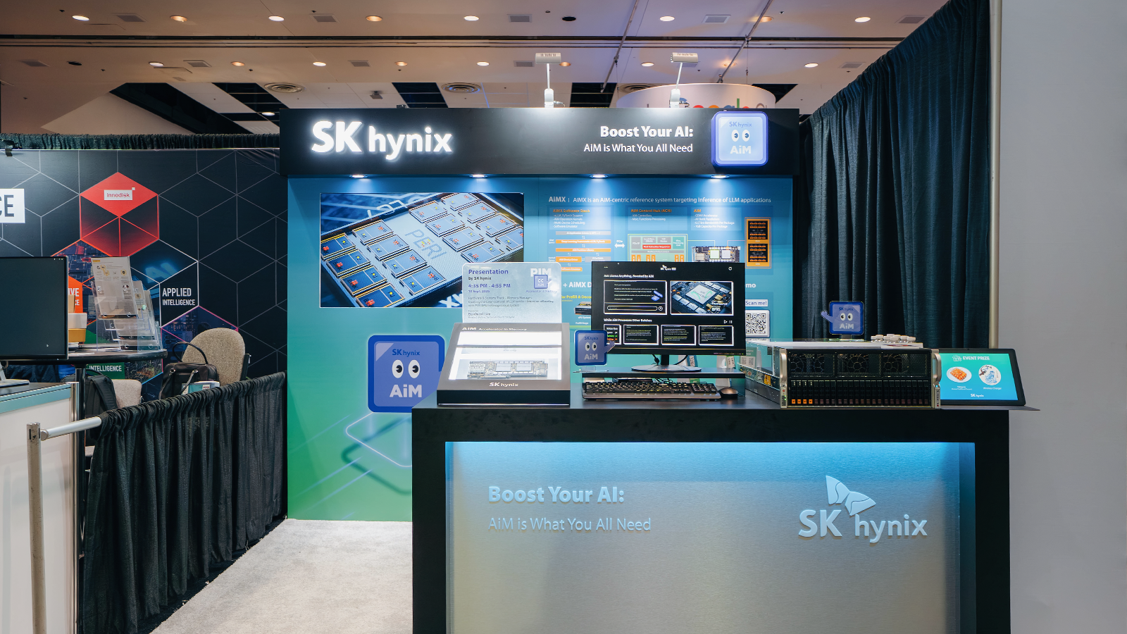 SK하이닉스, ‘AI Infra Summit 2025’ 참가… AiM 설루션 시연 통해 AI 가속 위한 메모리 혁신 선보여 – SK hynix Newsroom